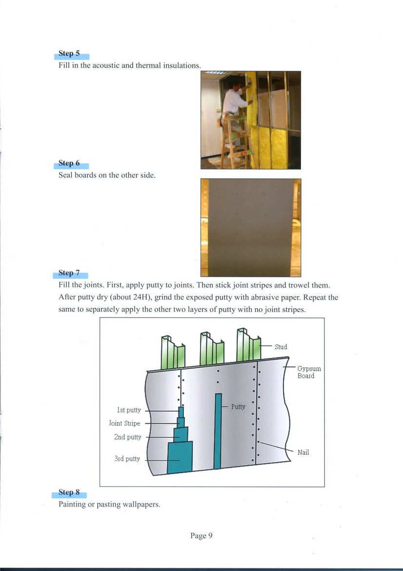 Furring ceiling system & Drywall partition system | Douglas Overseas Corp.