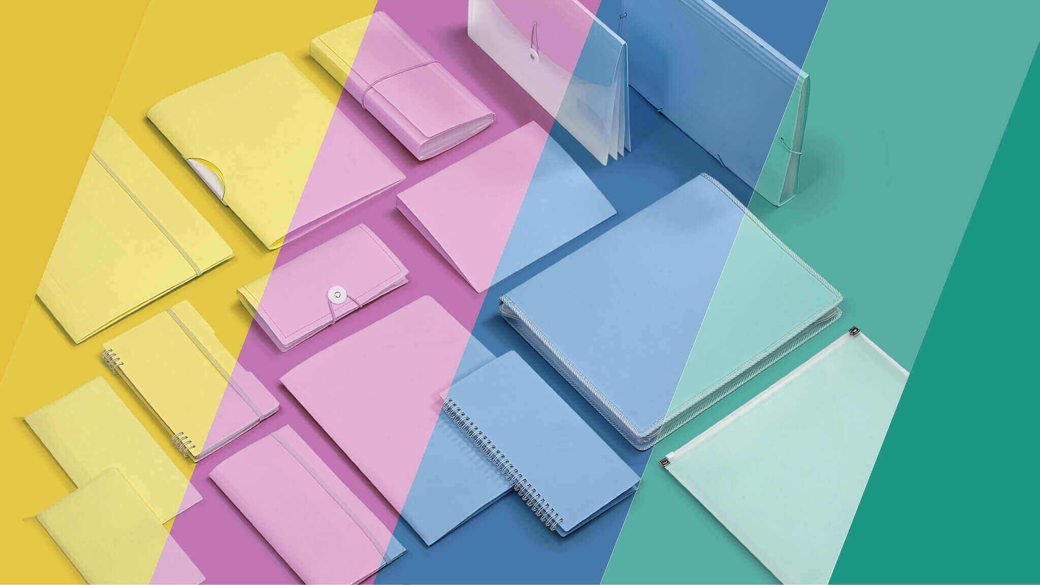 PP Pastel Color Filing Stationery Series | Office Stationery | Office ...