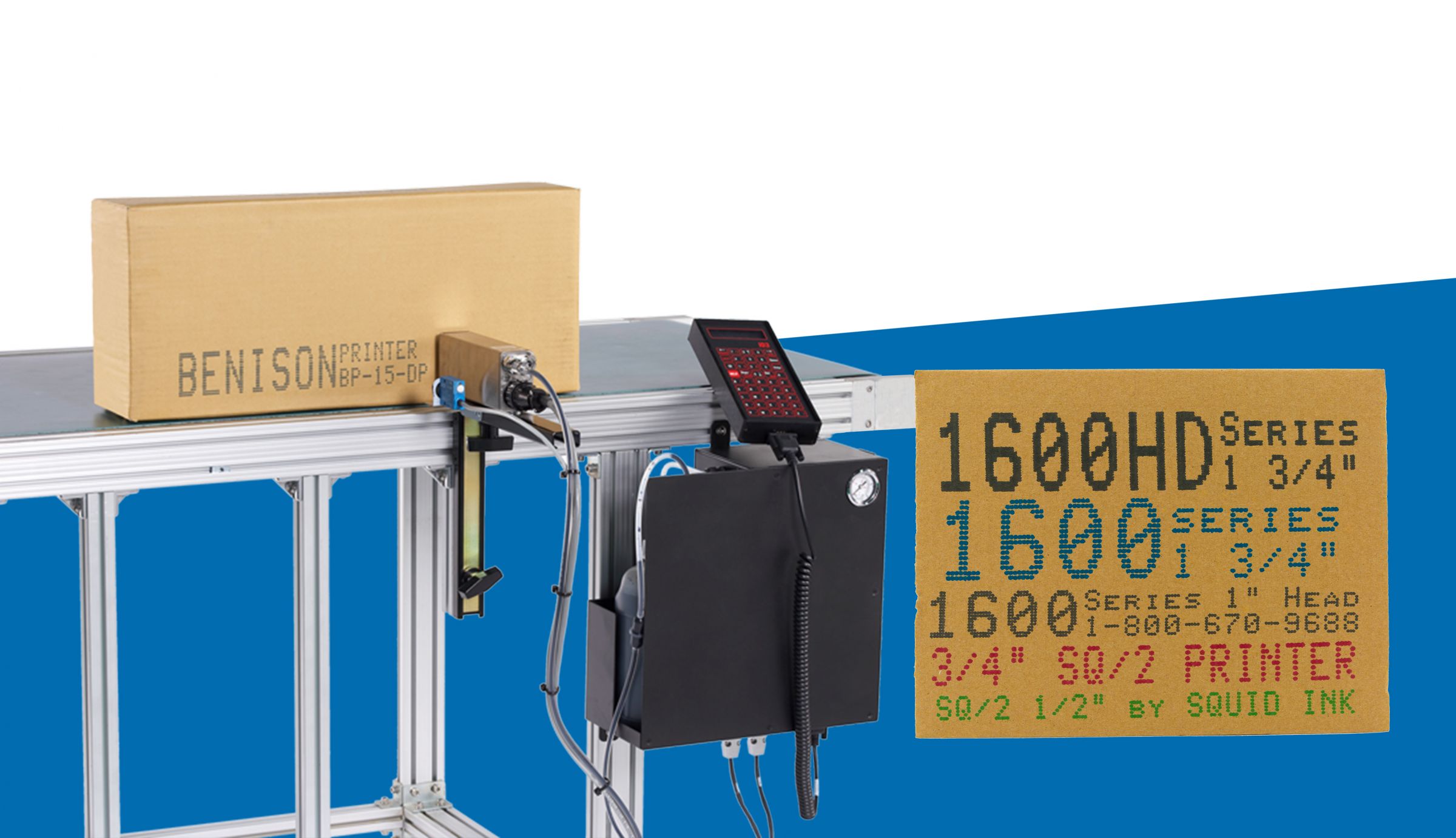 Large Dots-Matrix Ink Jet Printer | Heat Shrink Packaging Machines ...