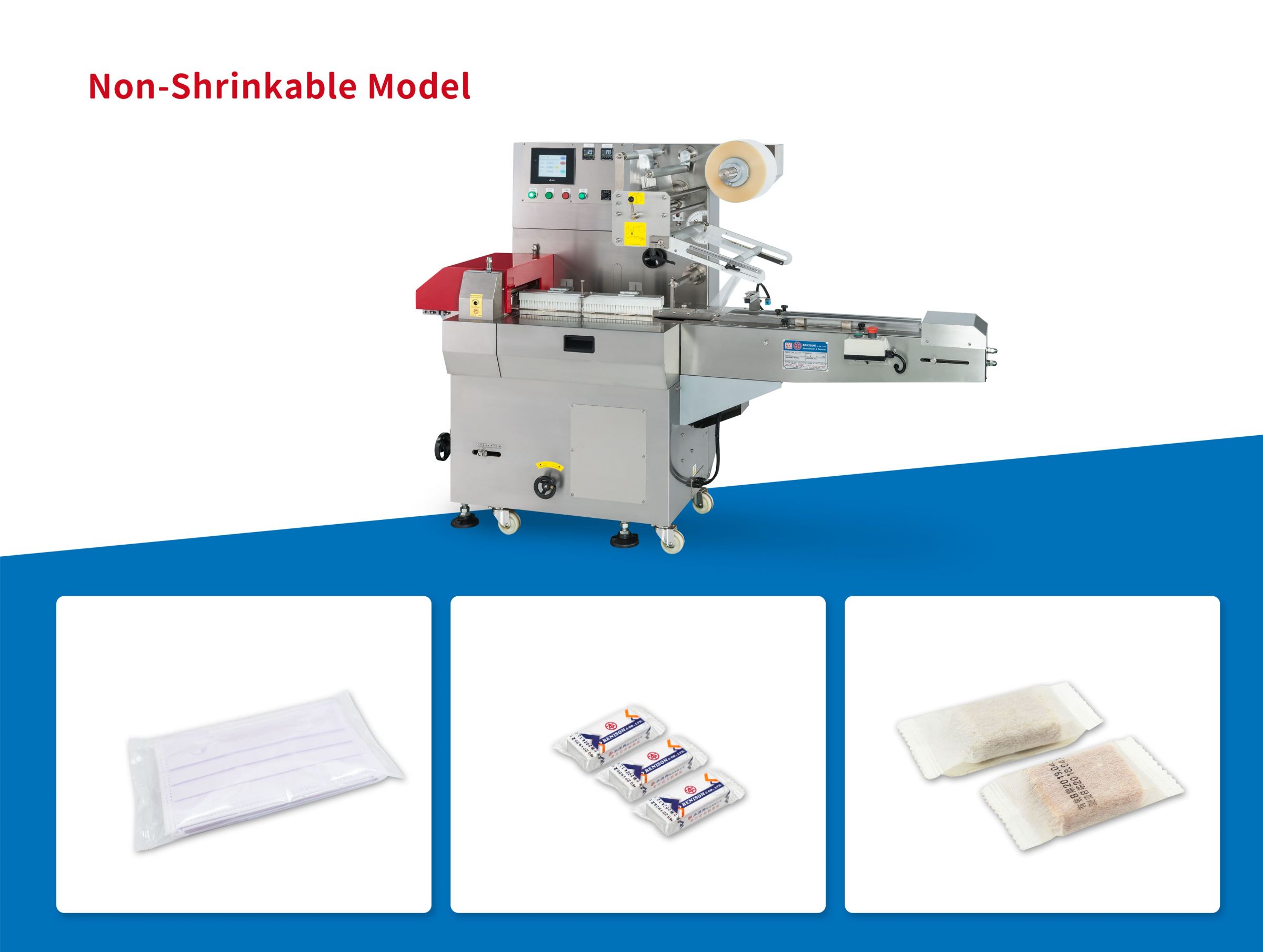 Mini-Type Horizontal Flow Wrapper | Heat Shrink Packaging Machines ...