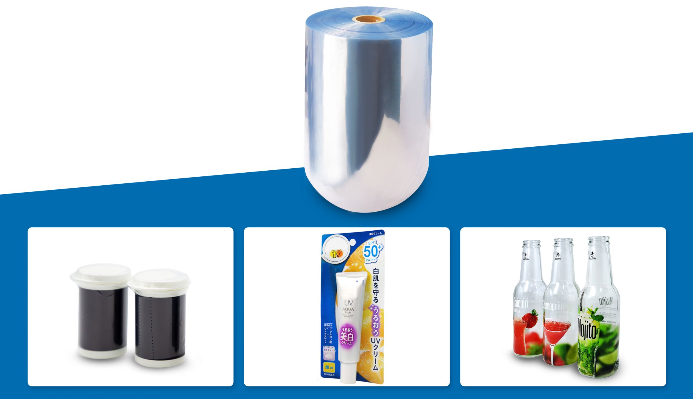 PVC Heat Shrink Film | Heat Shrink Packaging Machines Manufacturer ...