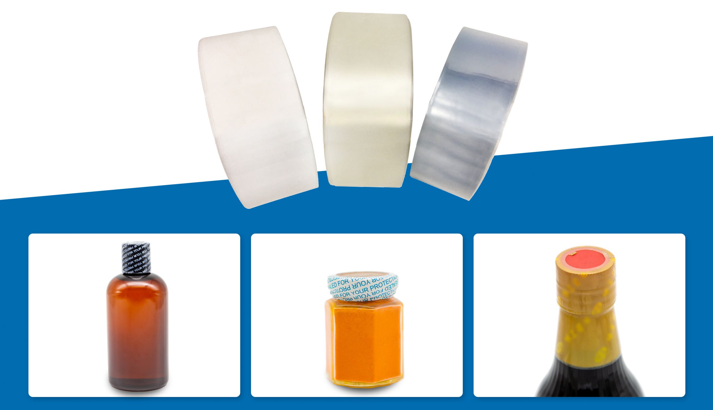 PVC shrink tubing for tamper evidence | Heat Shrink Packaging Machines ...