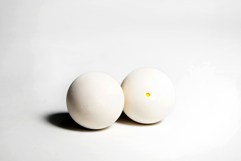 White Squash Ball / Competition | Enhanced Racquetballs | Racquetball ...