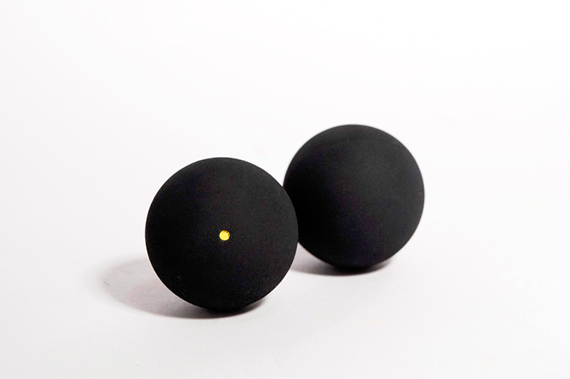 Yellow Dot Squash Ball / Competition | Enhanced Racquetballs ...