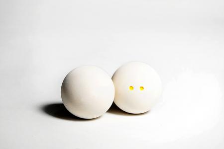 White Squash Ball / Competition | Enhanced Racquetballs | Racquetball ...