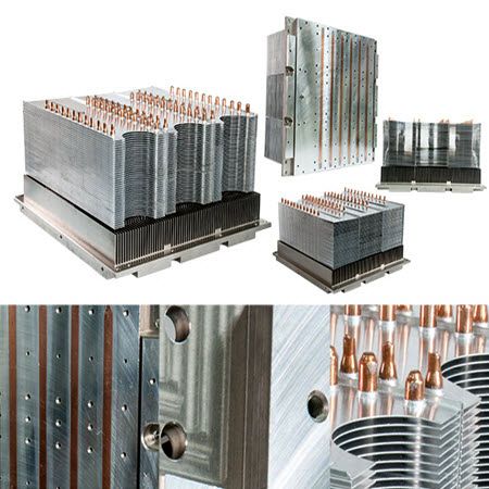 Stacked Fin Manufacturing Process | Aluminum Extruded Cooler ...