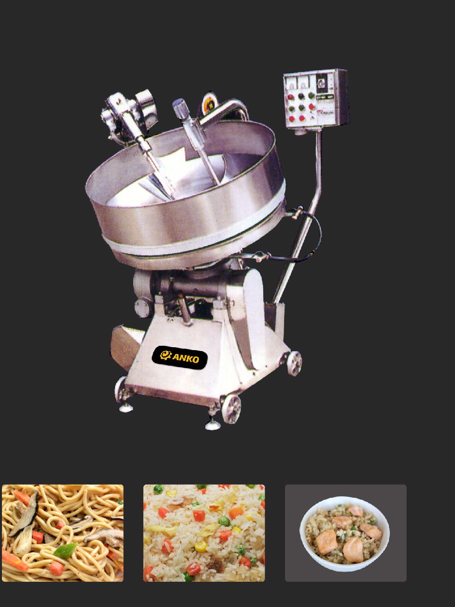 Stir Fryer Food Production Equipment | ANKO - Expert of Food Machine ...