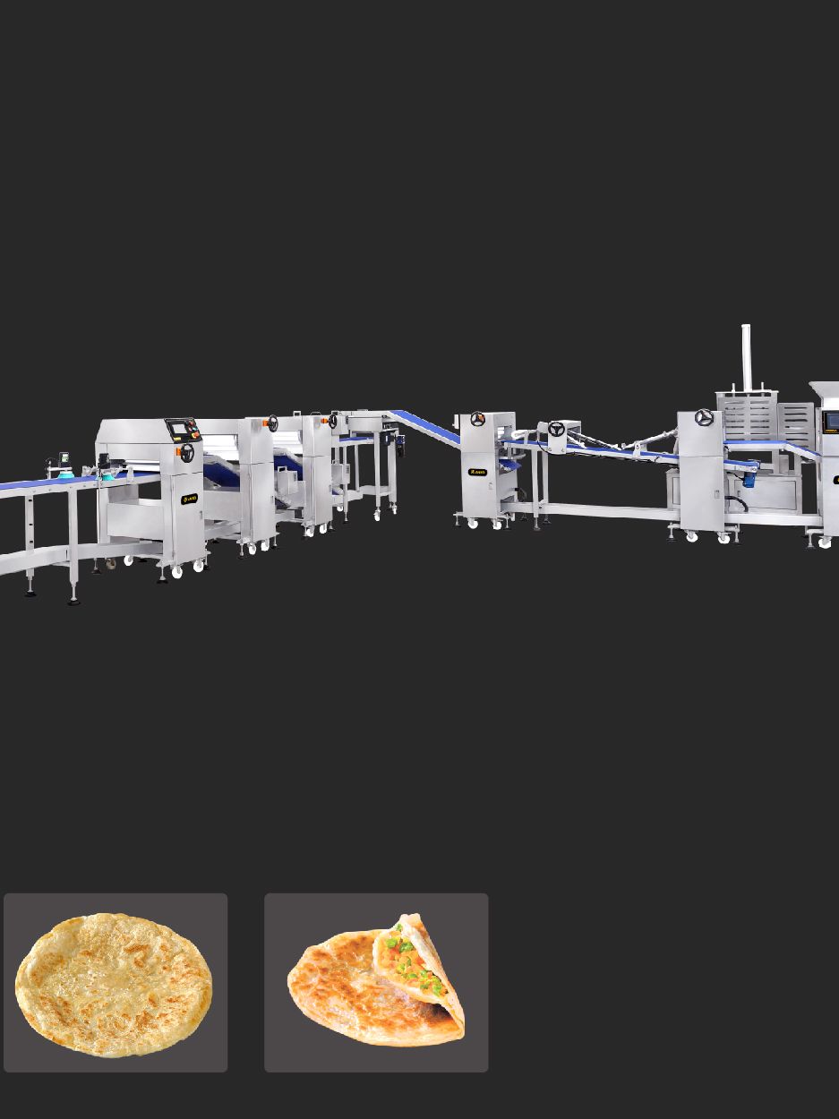 Stuffed Paratha Machine and Production Solution | Automatic Stuffed ...