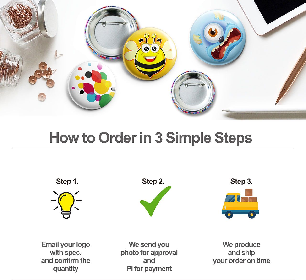 Anime Buttons - Promotional Anime pins | Keychain & Enamel Pins ...