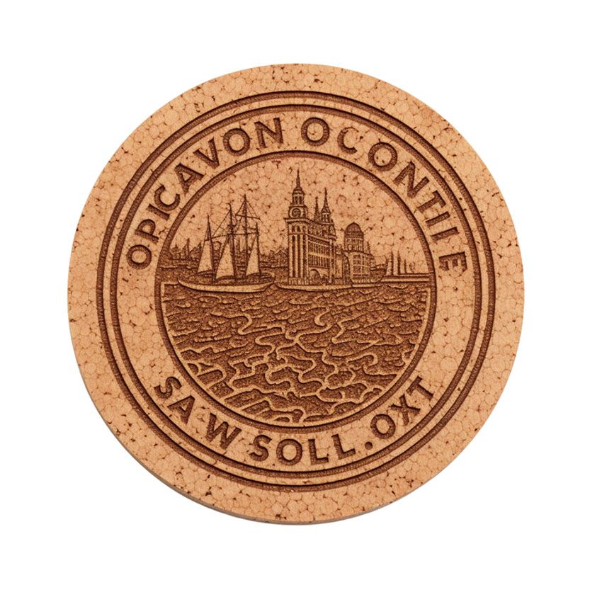 Cork Label - Cork Patch | Keychain & Enamel Pins Promotional Products ...
