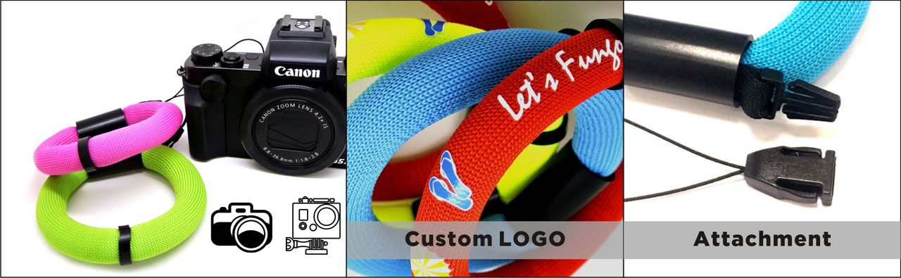 Waterproof Floating Camera Strap - Floating Camera Strap | Keychain ...