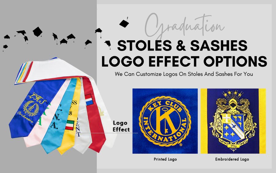 Custom Graduation Stoles and Sashes - Graduation Stoles and Sashes with ...