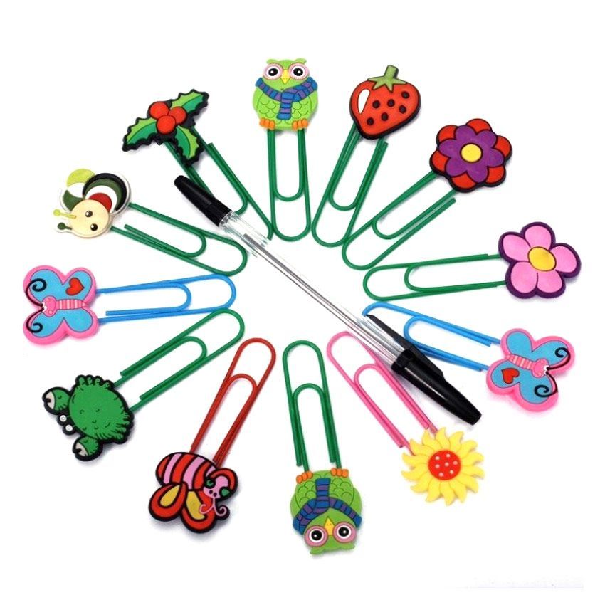 Custom Soft PVC Paper Clips | Promotional Products Supplier | Jin Sheu