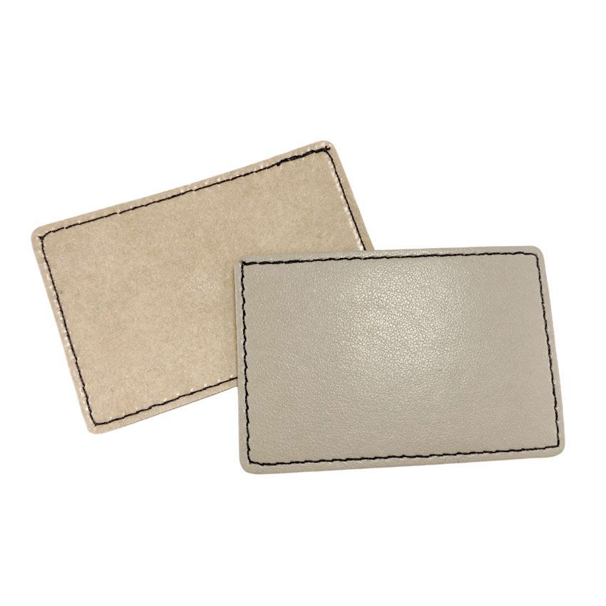 빈 PU 채식주의 가죽 패치에 철-빈 PU 채식주의 가죽 패치에 철 | 키체인 및 에나멜 핀 프로모션 제품 제조업체 | Jin Sheu