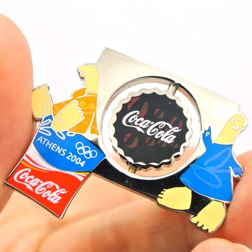 Spinning Sponsor Lapel Pins - Custom Spinning Olympic Pins | Keychain & Enamel Pins Promotional ...