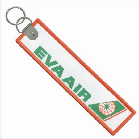 Custom Woven Flight Tag Keychain - Custom Woven Flight Tag Keychain ...