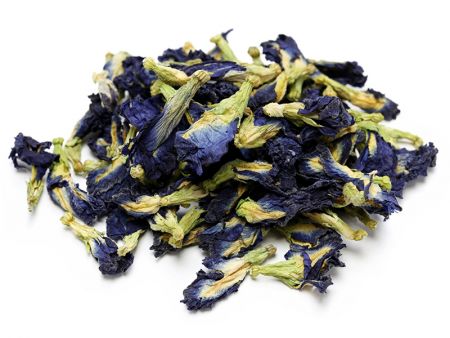 Dried Flower Powder & Food Seasonings Powder - Butterfly Pea Flower ...