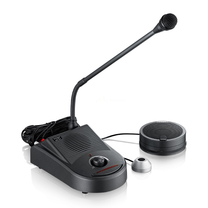 Two-way Intercom Microphone for Ticket Booth or Bank Counter | Dynamic ...