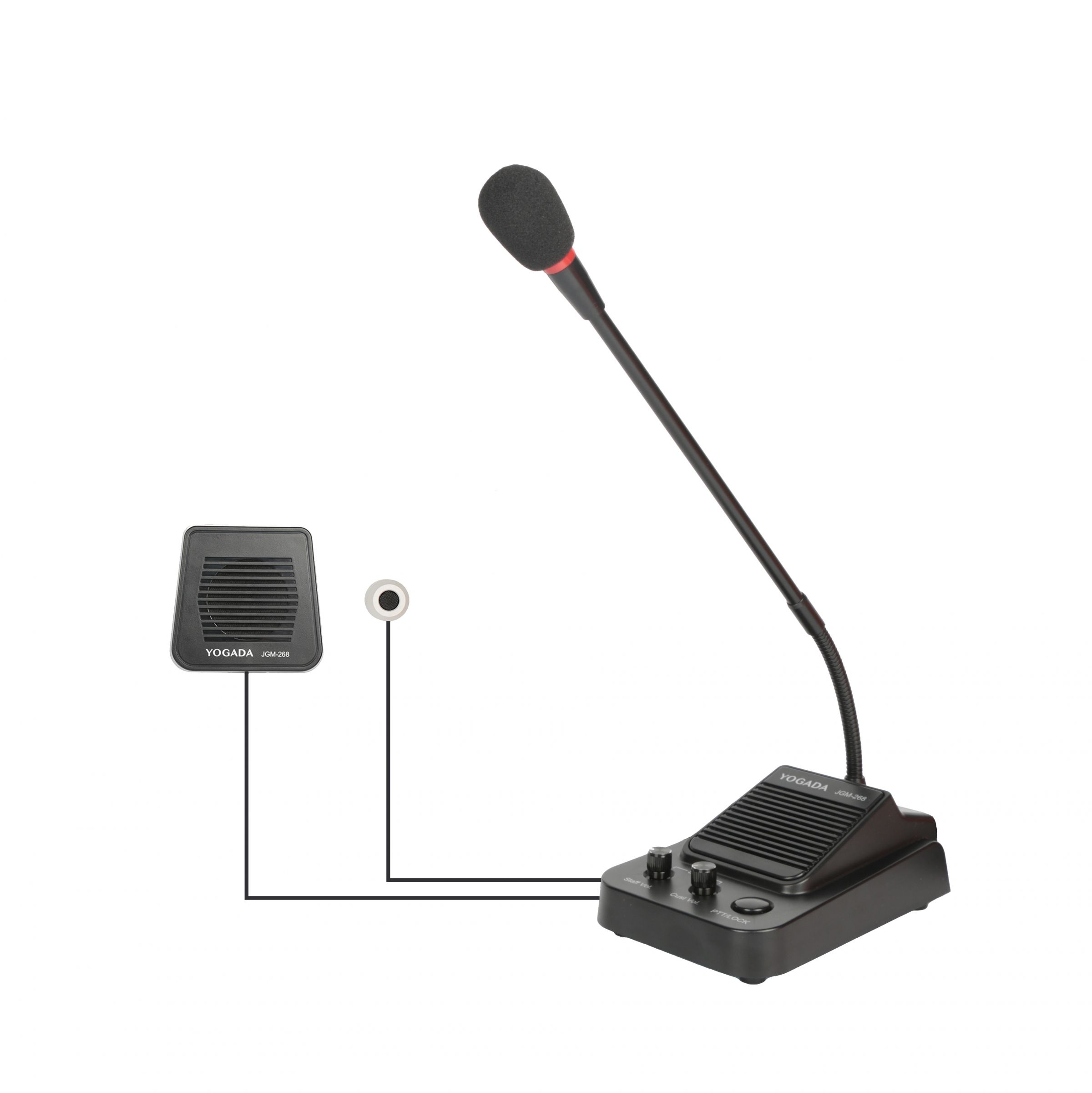 Easy to be installed Two-way Intercom Microphone System | Dynamic ...