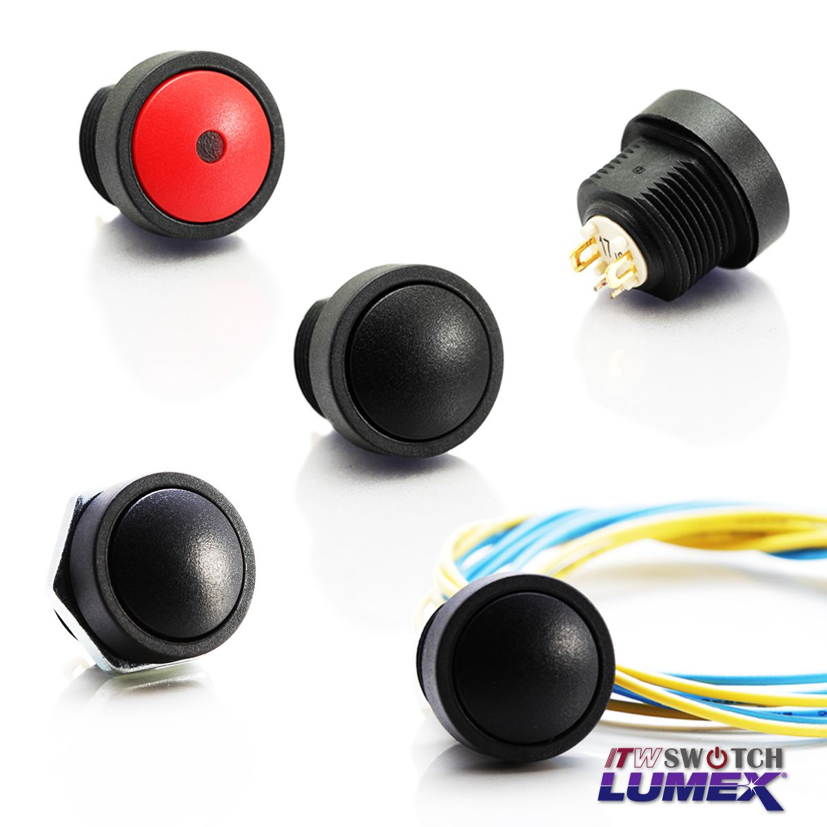 16mm Industrial IP67 Rated Waterproof Push Button Switches | Industrial ...