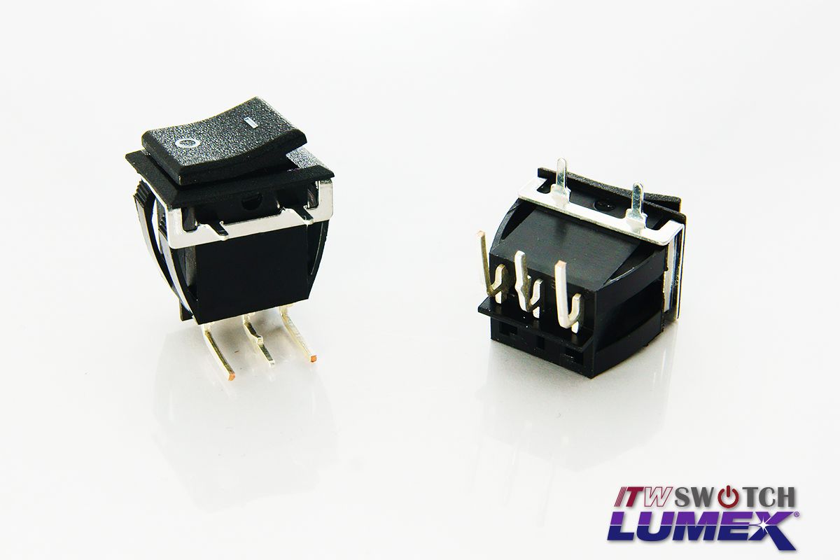 SPST, DPDT Mini Rocker Switches | Industrial Pushbutton Switches ...