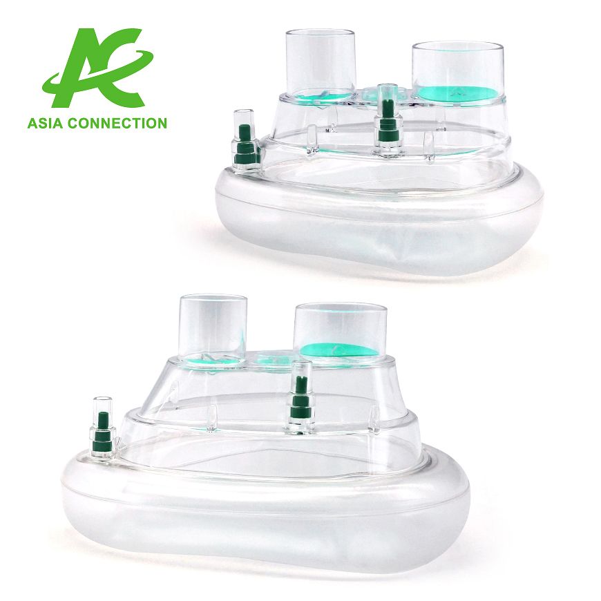 Twin Port CPAP Mask with Two Valves | Homecare and Medical Products ...