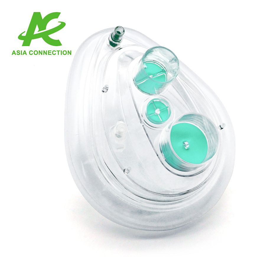 Masker CPAP Pelabuhan Kembar dengan Satu Katup - Masker CPAP Pelabuhan ...