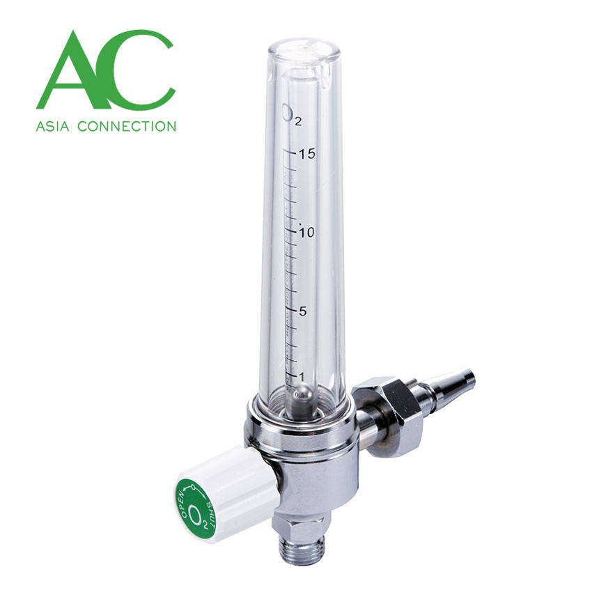 Tube Type Oxygen Flowmeter 05 15 Lpm Homecare And Medical Products Asia Connection