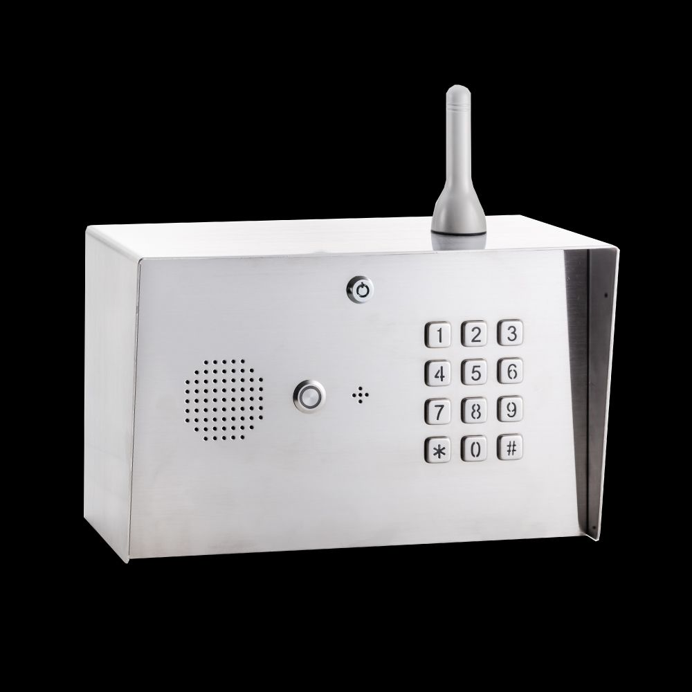 4G Digital GSM Gooseneck intercom - LTE Keypad GSM Call Station | Made ...