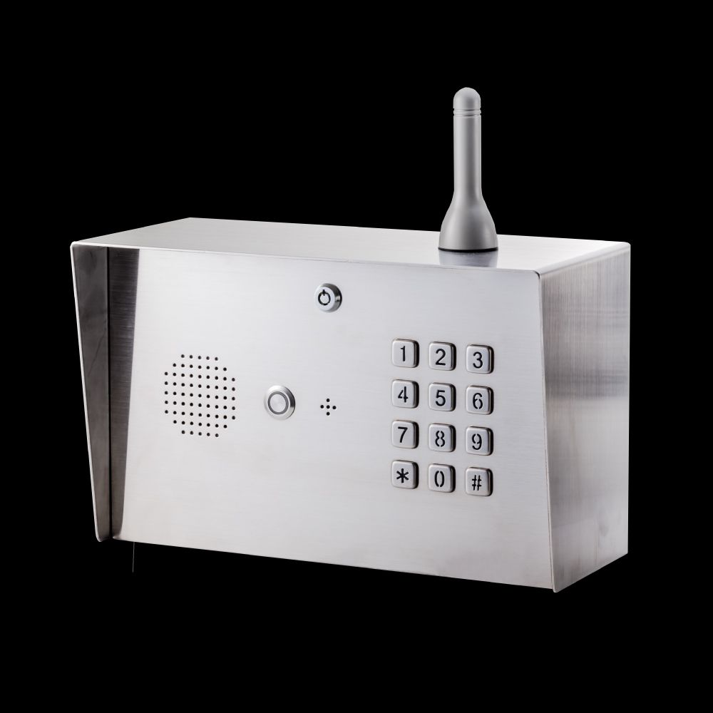 4G Digital GSM Gooseneck intercom - LTE Keypad GSM Call Station | Made ...