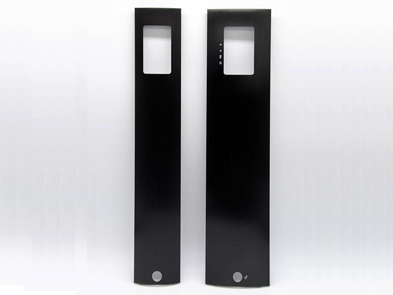 블랙 아노다이징 알루미늄 전면 패널 공급. 24년 이상 맞춤형 알루미늄 합금 제품 - HAN CHANG