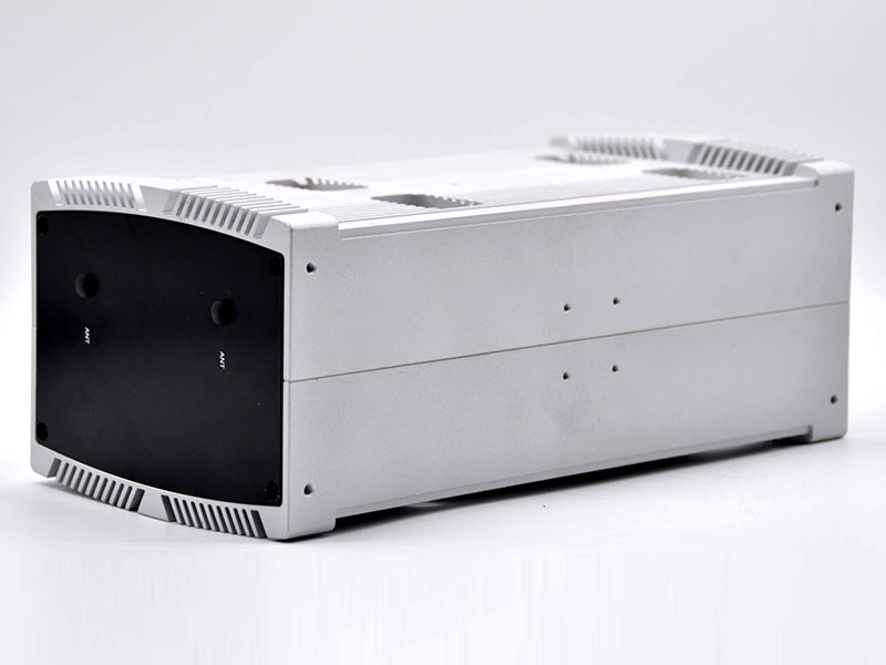 Silver assembled embedded chassis Supply. Custom Made Aluminum Alloy ...
