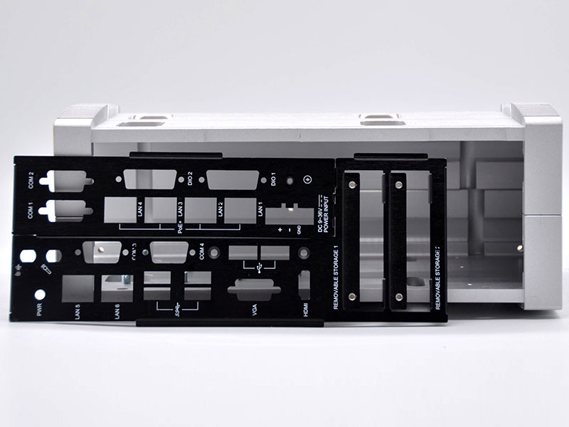 Silver assembled embedded chassis Supply. Custom Made Aluminum Alloy ...