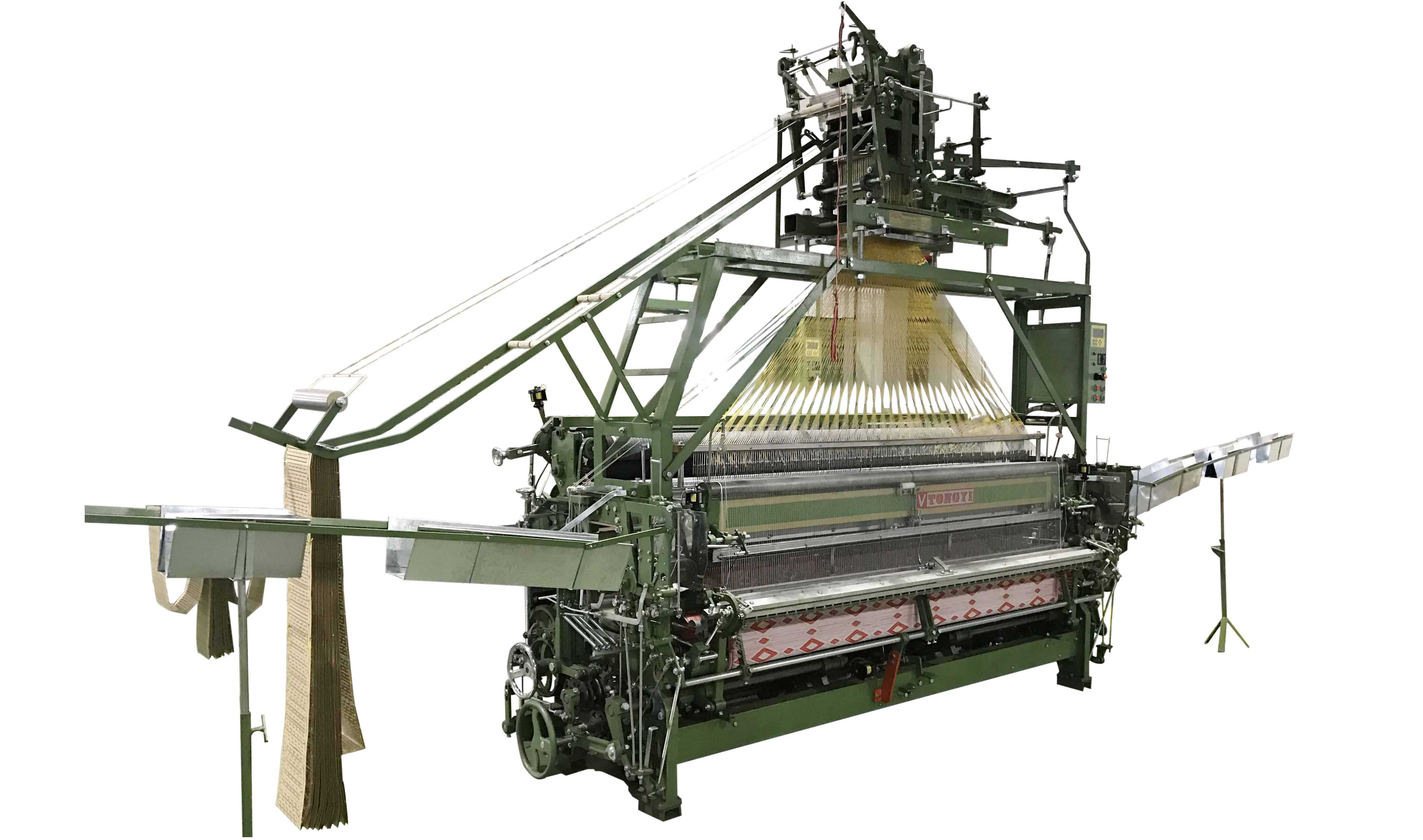 Auto Jacquard Weaving Machine - PP Mat Making Machine, PP Mat Loom ...