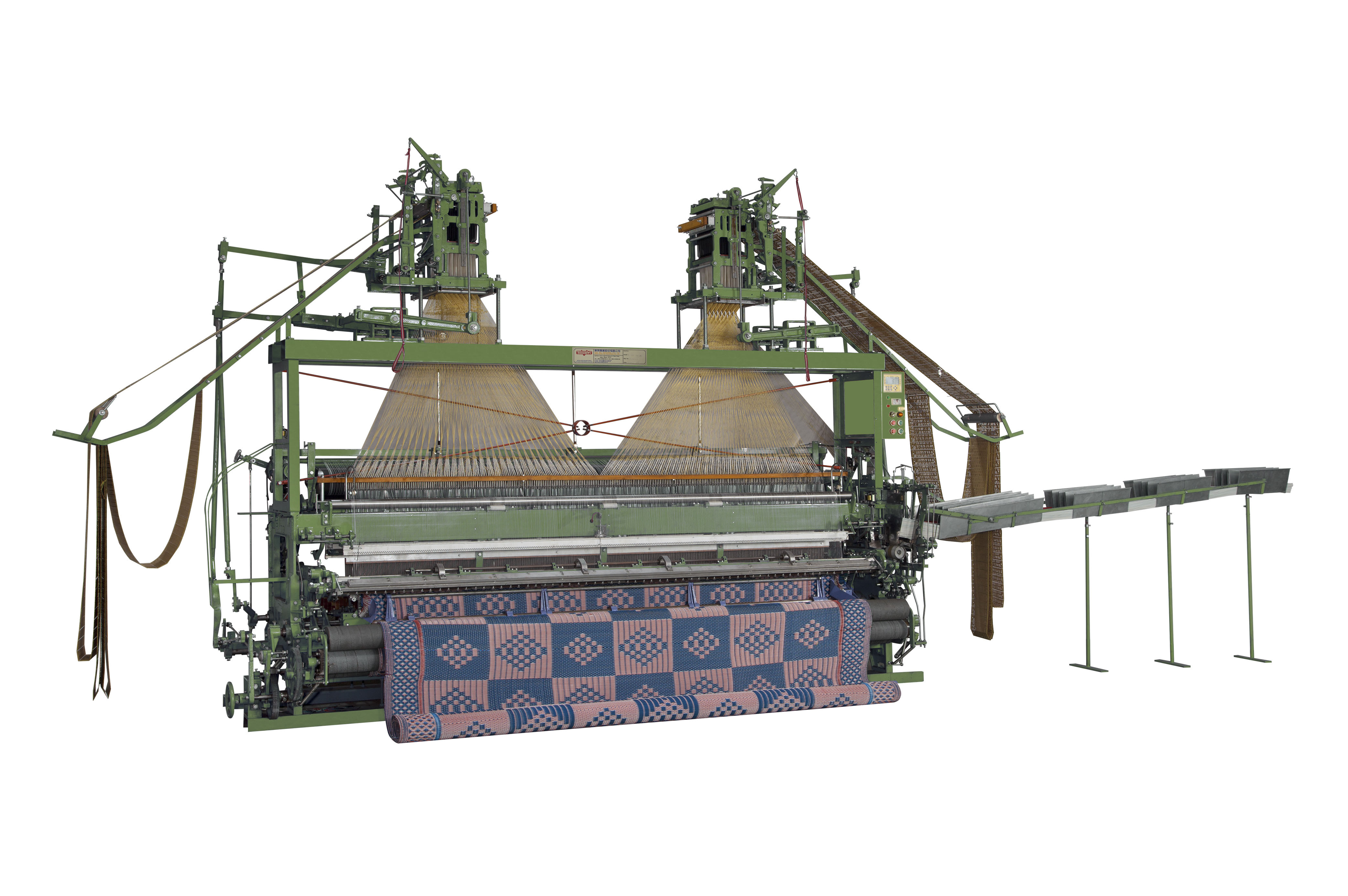 Auto Jacquard Weaving Machine - PP Mat Making Machine, PP Mat Loom ...