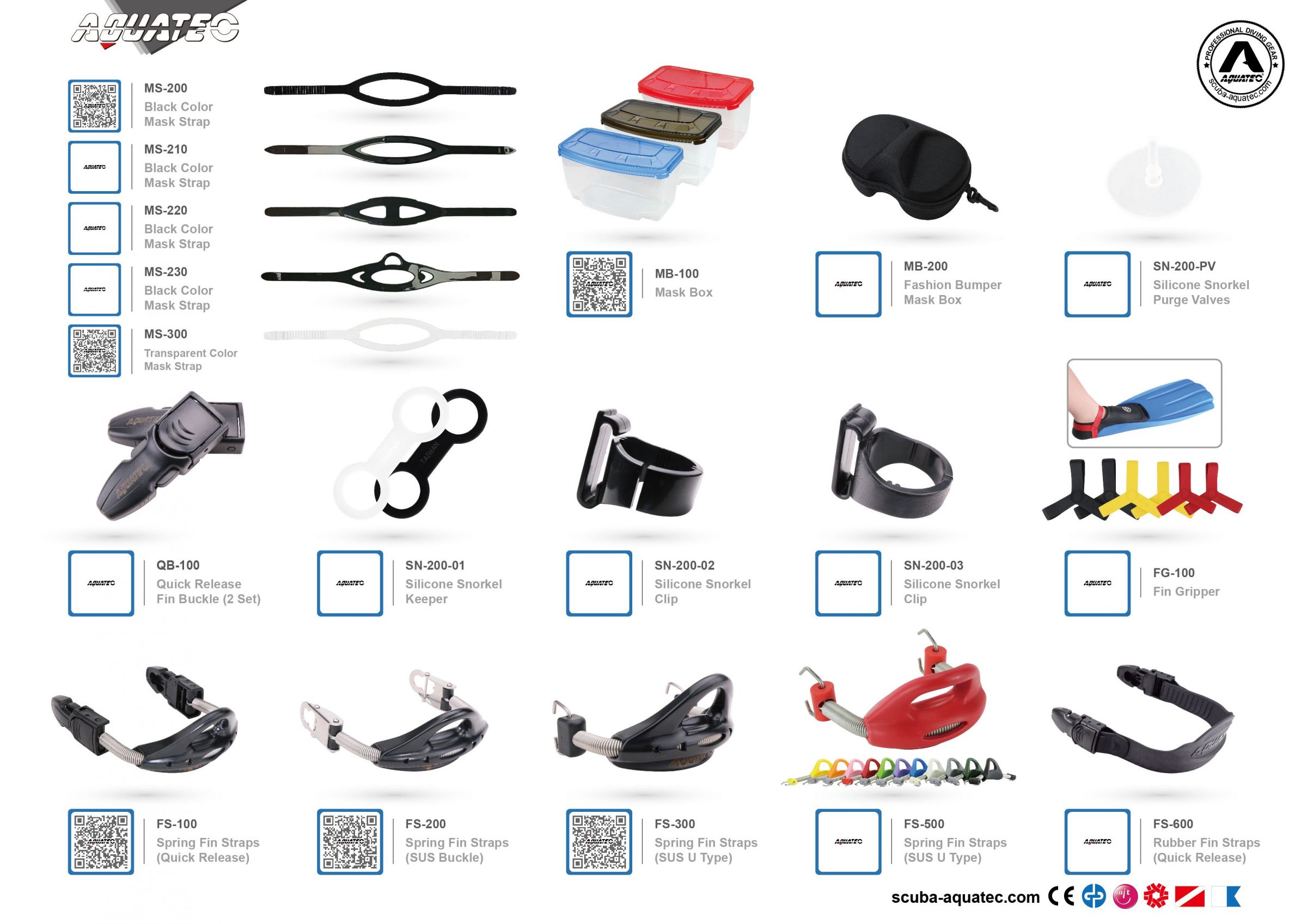 e-Catalog | Scuba Diving Equipment & Components Supplier | SCUBA AQUATEC