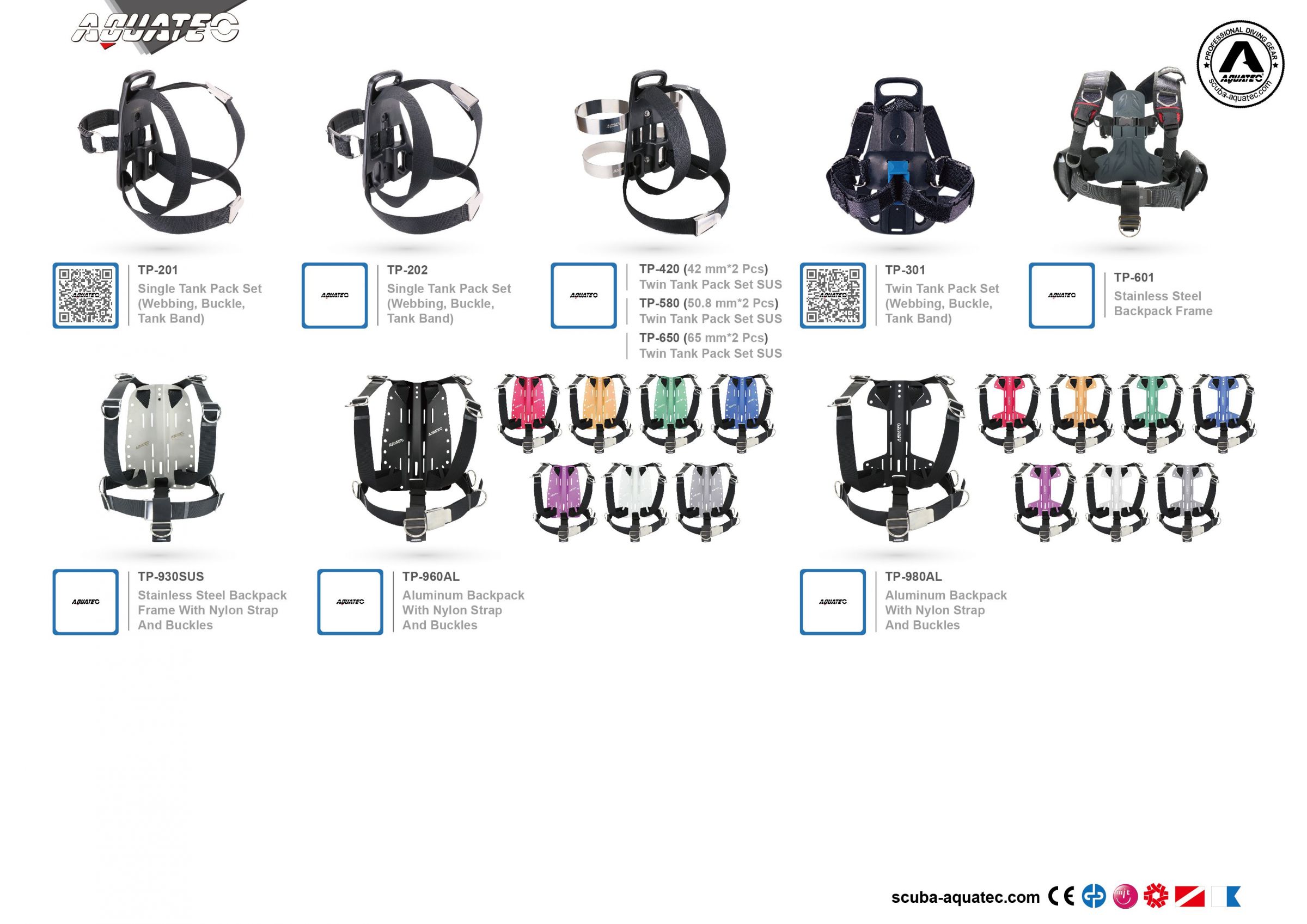 e-Catalog | Scuba Diving Equipment & Components Supplier | SCUBA AQUATEC