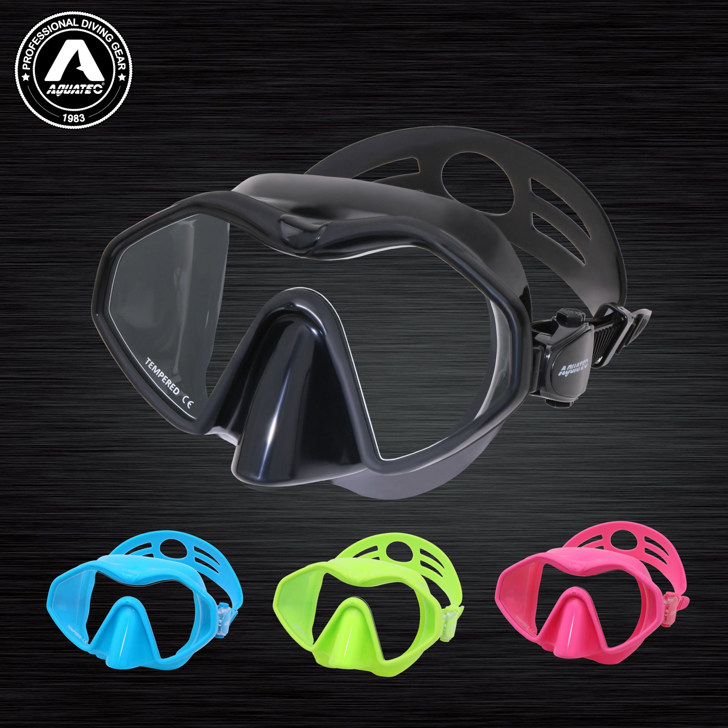 Special Edition Colors Scuba Diving Snorkeling Mask | Dive Gauges ...
