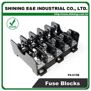 FS-015B For 6x30mm Fuse Din Rail Mounted 600V 10A 5 Way Fuse Block | TERMINAL BLOCKS' SOLUTION