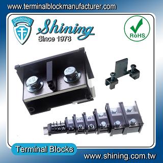 TE-400 35mm Din Rail Mounted Assembly Type 600V 400A Terminal Strip ...