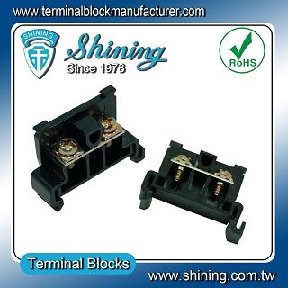 TR-20 35mm Rail Mounted Snap On Type 600V 20A Terminal Block Connector ...
