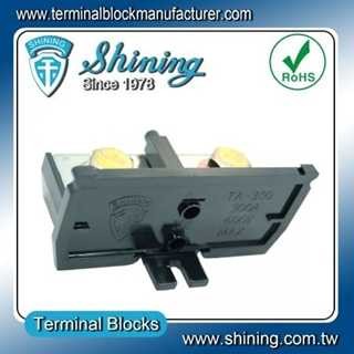 TA-300 35mm Din Rail Mounted Assembly Type 600V 300A Terminal Block ...