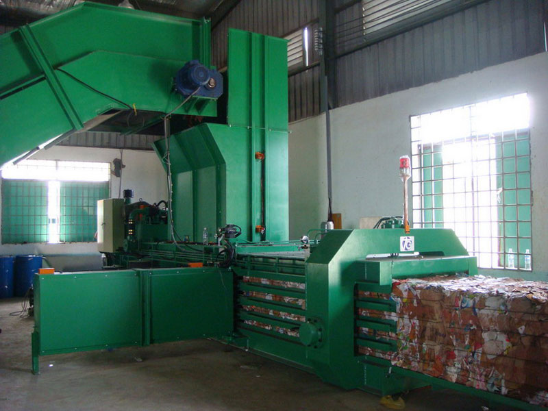 Automatic Horizontal Baling Machine Manufacturing for Cardboard, Paper ...