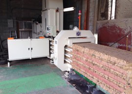 Automatic Horizontal Baling Machine TB-0505 Series Manufacturing for Cardboard, Paper and ...