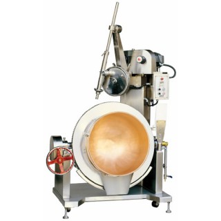 Mochi syrup-adding mixer - Unique raking and mixing mochi machine ...