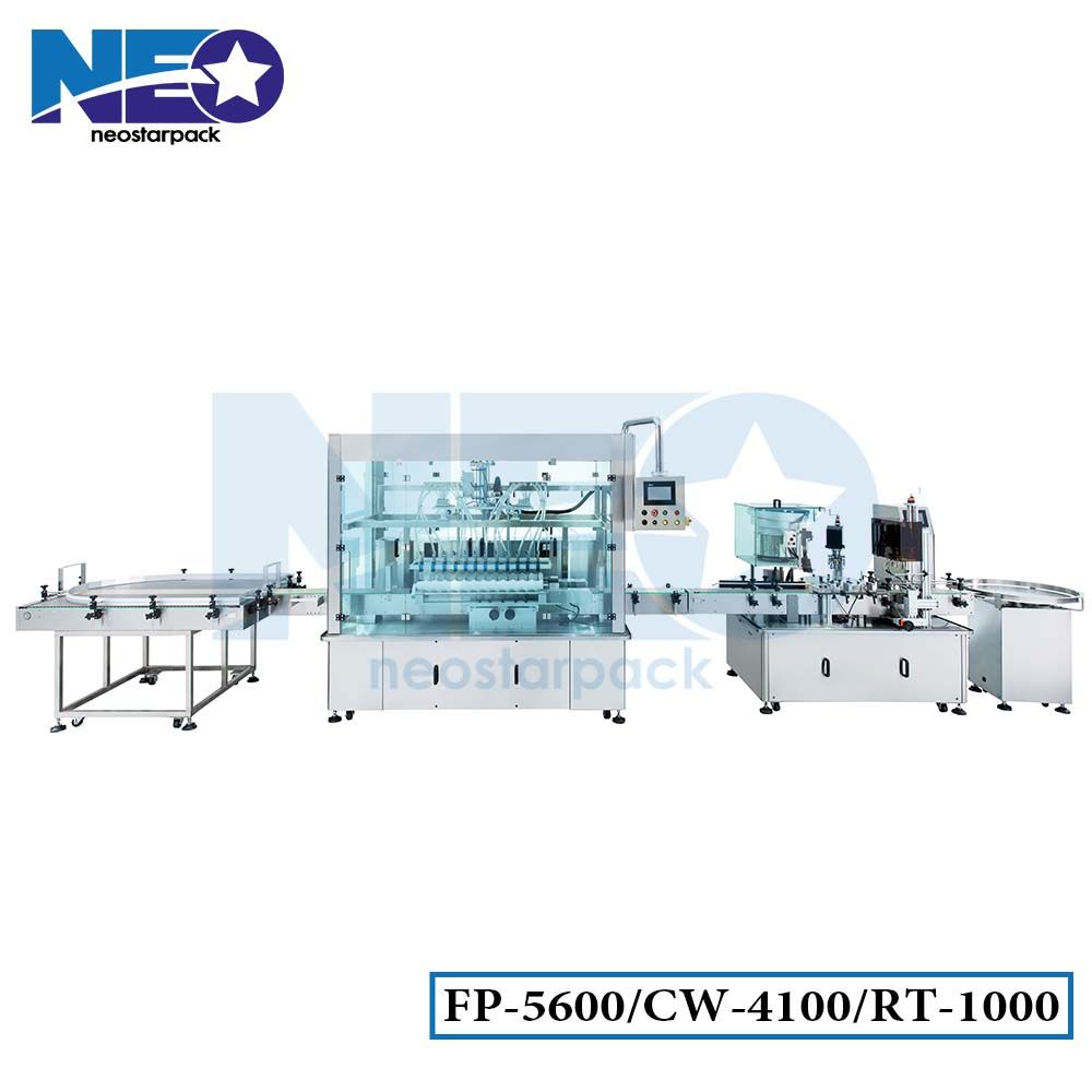 Automatic Filling and Capping Machine Line - Overflow filling capping ...
