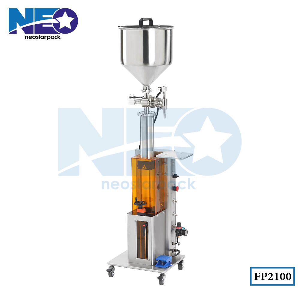Semi-Automatic Piston Pump Filling Machine - piston pump filling ...