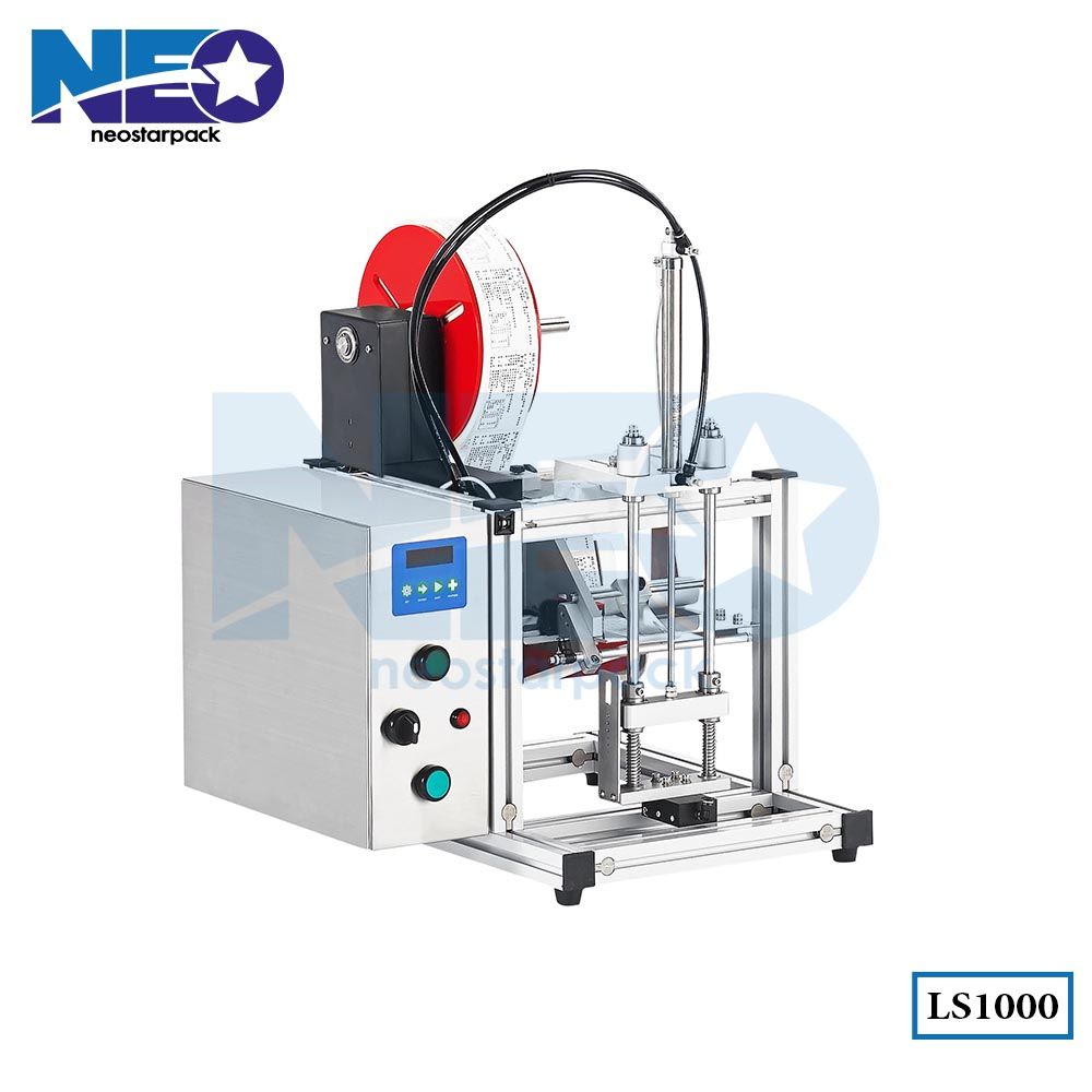Top Tamp Labeler (Top Tamp Labeling Machine) - Tabletop top tamp ...