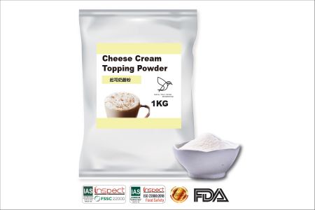 Cheese Cream Topping Powder - Beverage Flavor Powder | Made in Taiwan ...