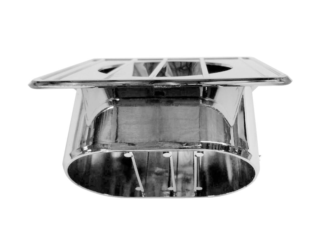 Left Chrome Inside Dash Defroster Vent Duct for GM GMC/ Chevy Truck ...